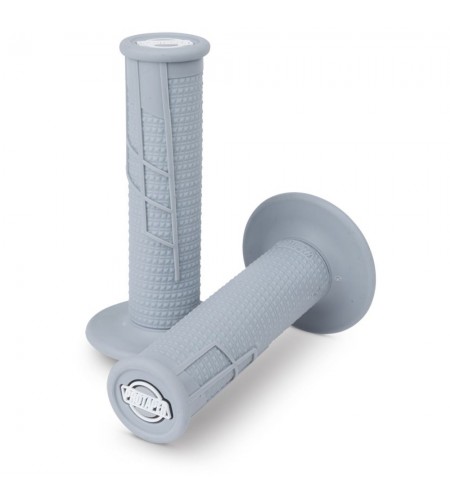 MX Grips Protaper - Clamp On 1/2 Waffle Grey